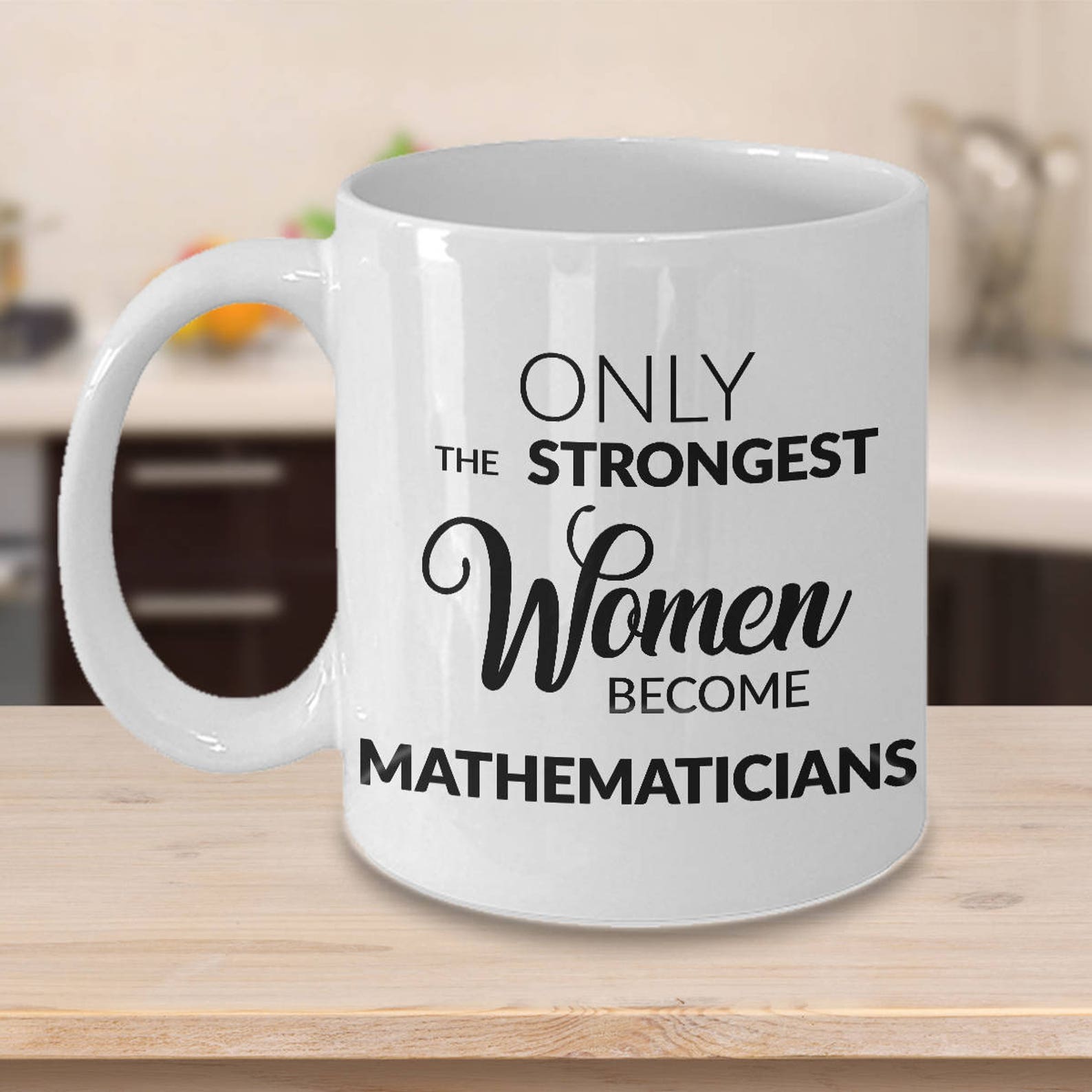 Math Teacher Mug Mathematician Gifts Only the Strongest Women - Etsy
