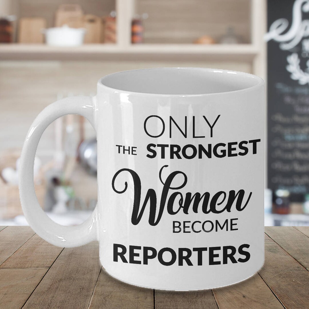 Reporter Gifts for Reporters Reporter Mug Journalism Graduation Mug ...