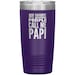 Papi Gifts for Papis My Favorite People Call Me Papi Tumbler Metal ...