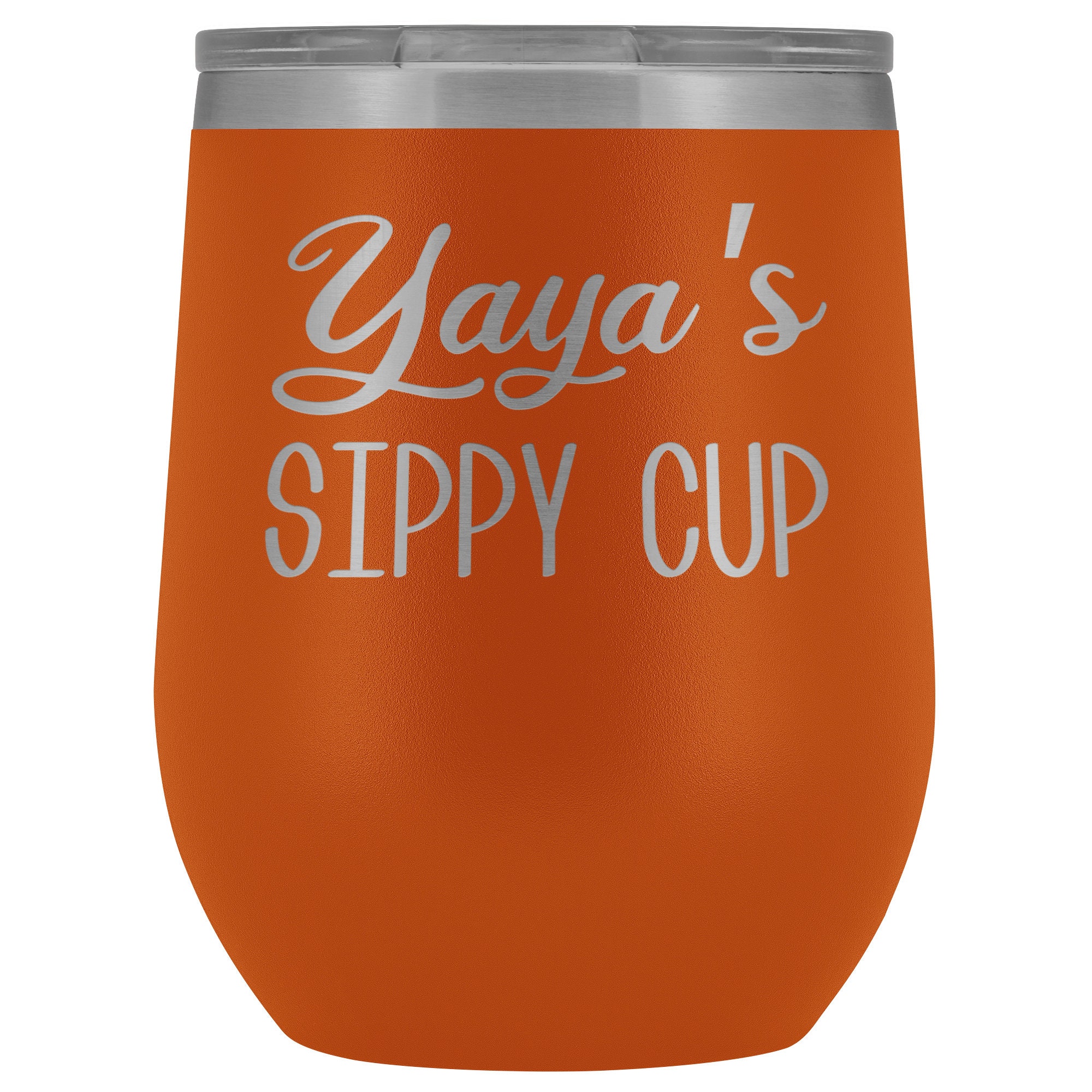 Yaya's Sippy Cup Ya Ya Wine Tumbler Gifts for Yayas Funny - Etsy