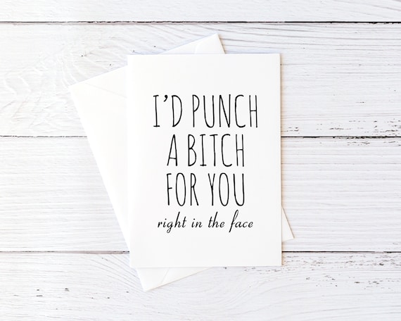 Best Friend Card Friendversary Card Birthday Card BFF Card - Etsy