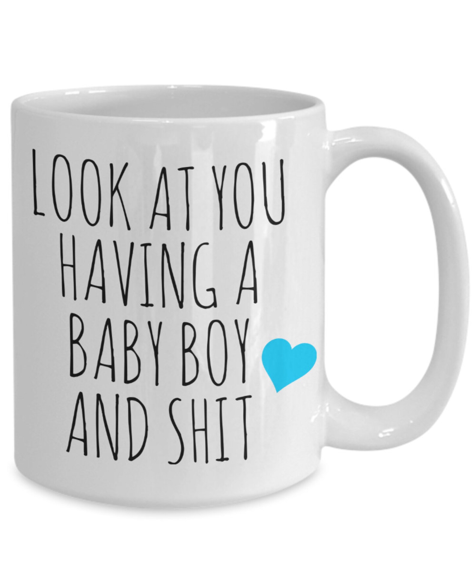 Baby Shower Gift New Baby Boy Mug Newborn Boy It's a Boy Coffee Cup ...