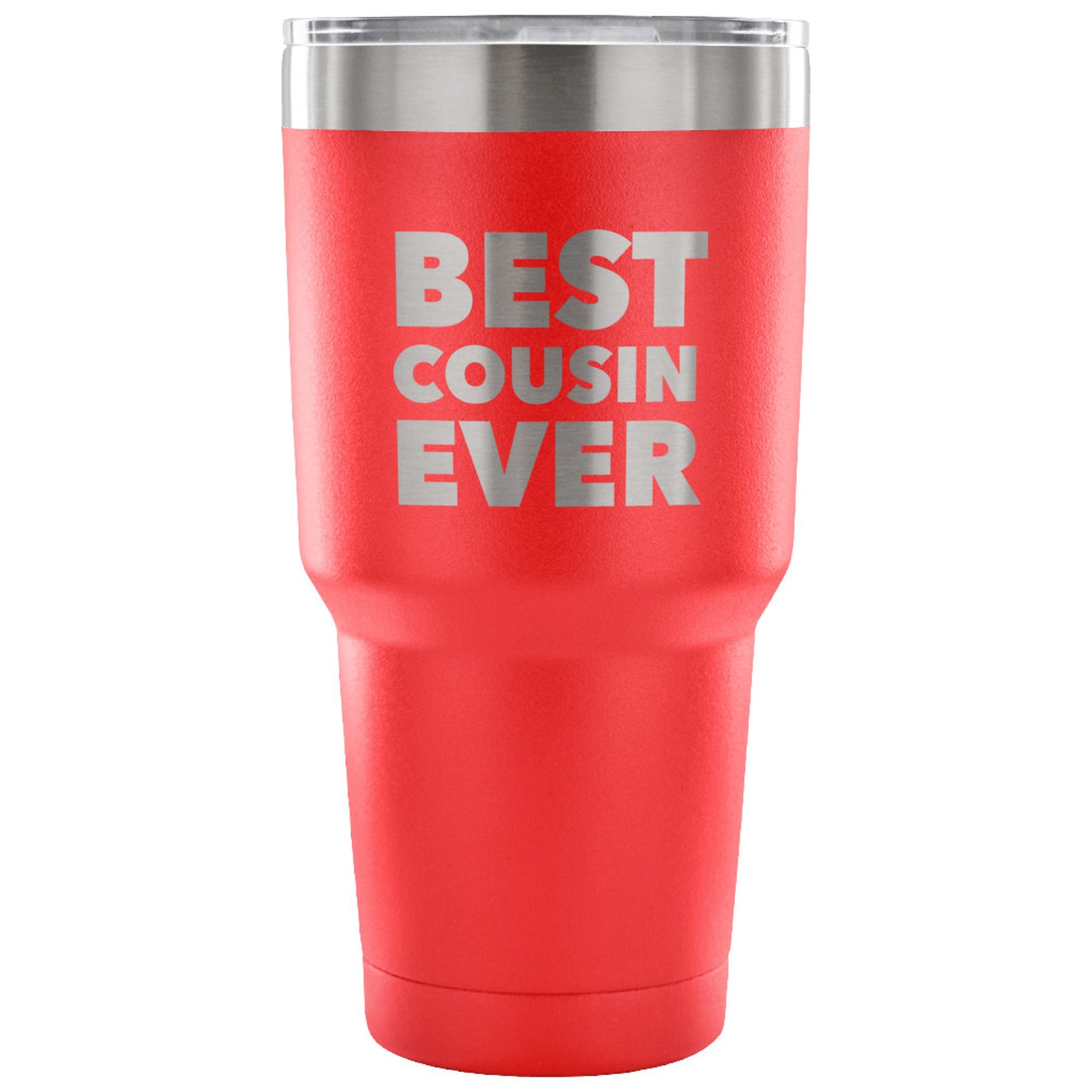 Gifts for Cousin Tumbler Best Cousin Ever Funny Double Wall Vacuum ...