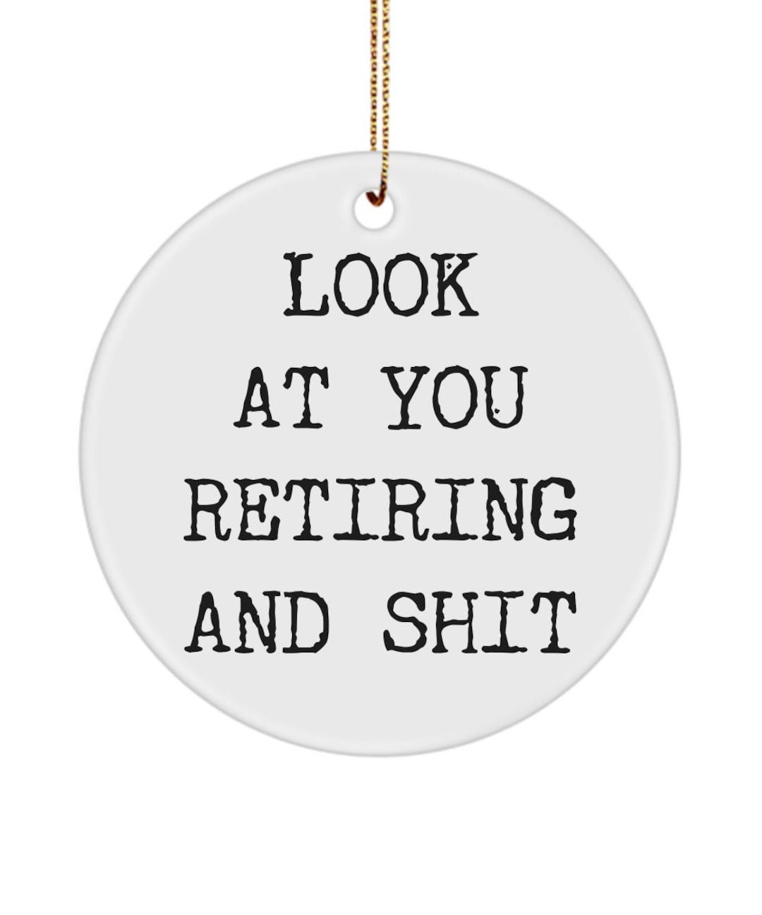 Funny Retirement Gifts for Women Look at You Retiring and Shit - Etsy