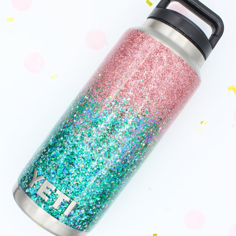 Glitter Water Bottle - Etsy
