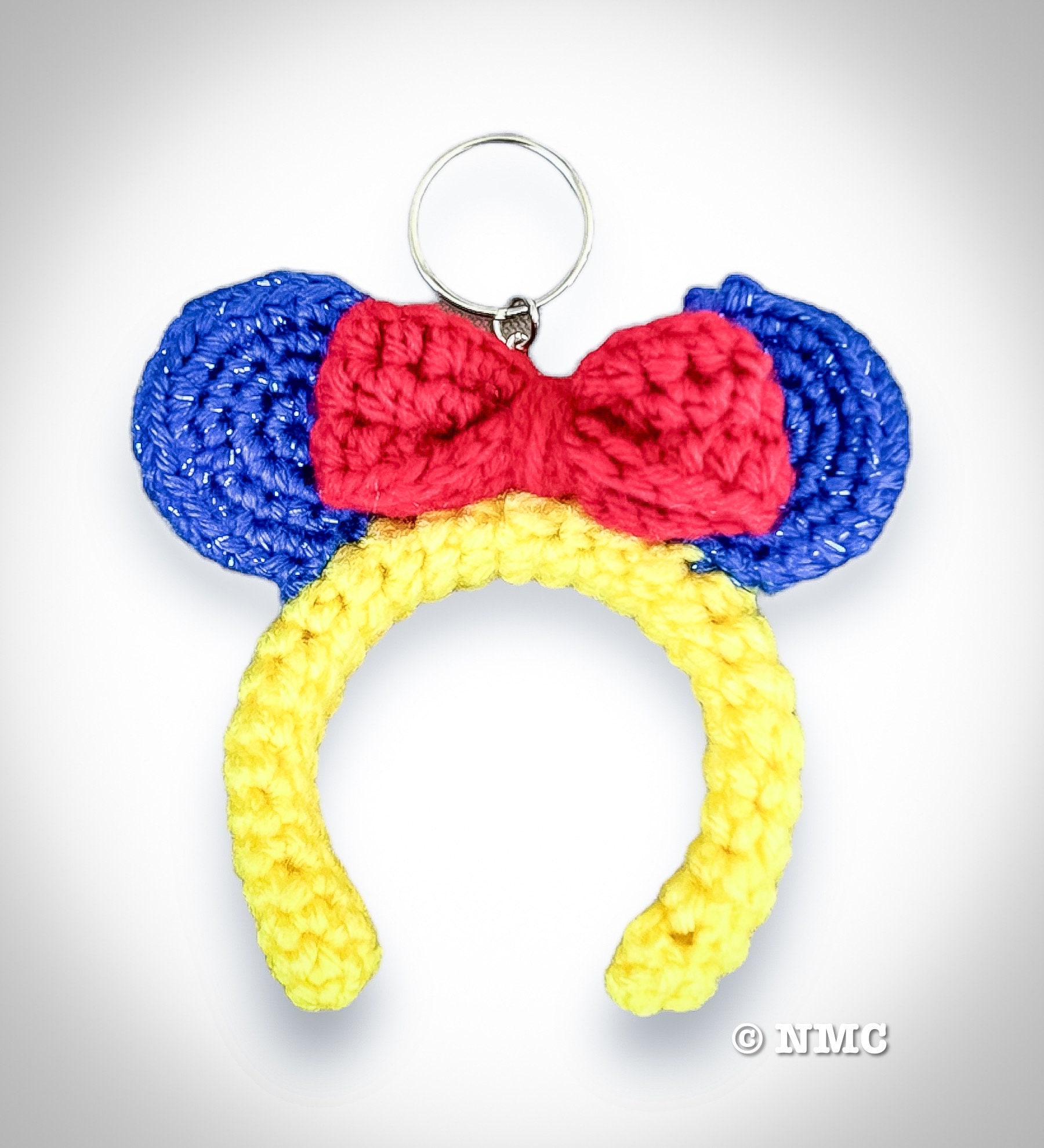 Crochet Mouse Ears Keychain,keychain, Mouse Ears, Headband, Made to ...