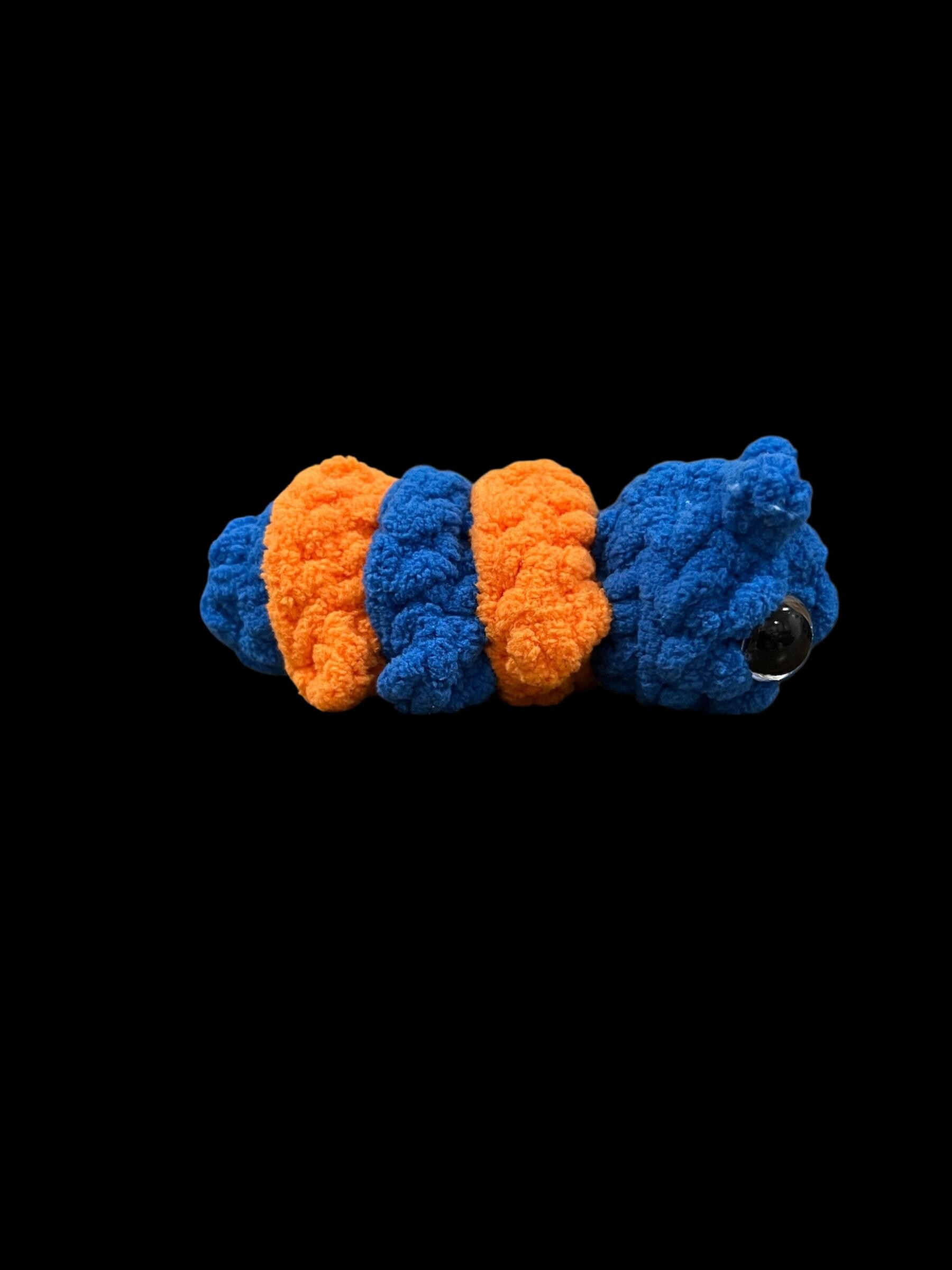 Fidget Caterpillar Plushie,ready to Ship,fun,birthday Gift, Animal ...