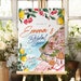 French Chateau Wedding Welcome Sign, Vintage South France Engagement ...