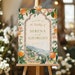 Taormina Sicily Wedding Welcome Sign: Oranges Arch (digital Download ...