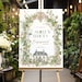 French Chateau Wedding Welcome Sign, Vintage South France Engagement ...