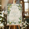 Italian Style Welcome Sign, Italy Themed Engagement Party Welcome Sign ...
