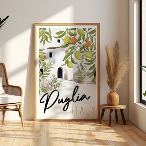 Puglia Italy Rolled Poster Wall Art, Polignano a Mare Apulia Italy ...