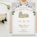 Custom Birthday Invitation Italian Style Italy Themed - Etsy