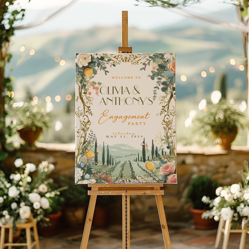 Italian Welcome Sign - Etsy