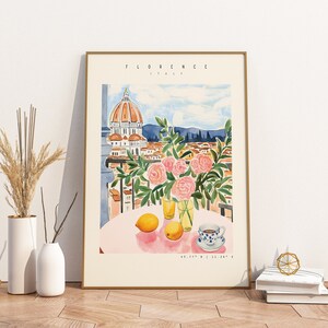 Florence, Italy Printable DIGITAL Art, Santa Maria Del Fiore, Italy ...