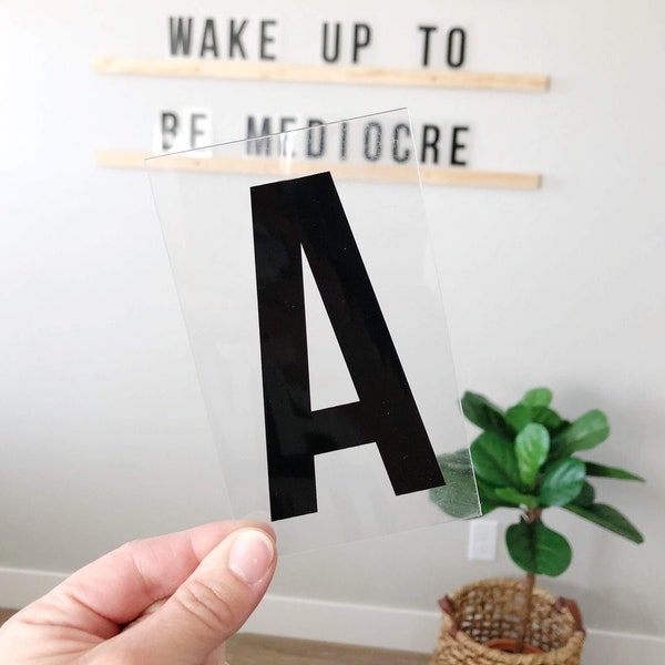 Letter Letters - Etsy