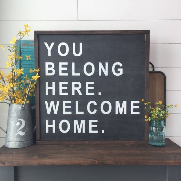You Belong Here - Etsy