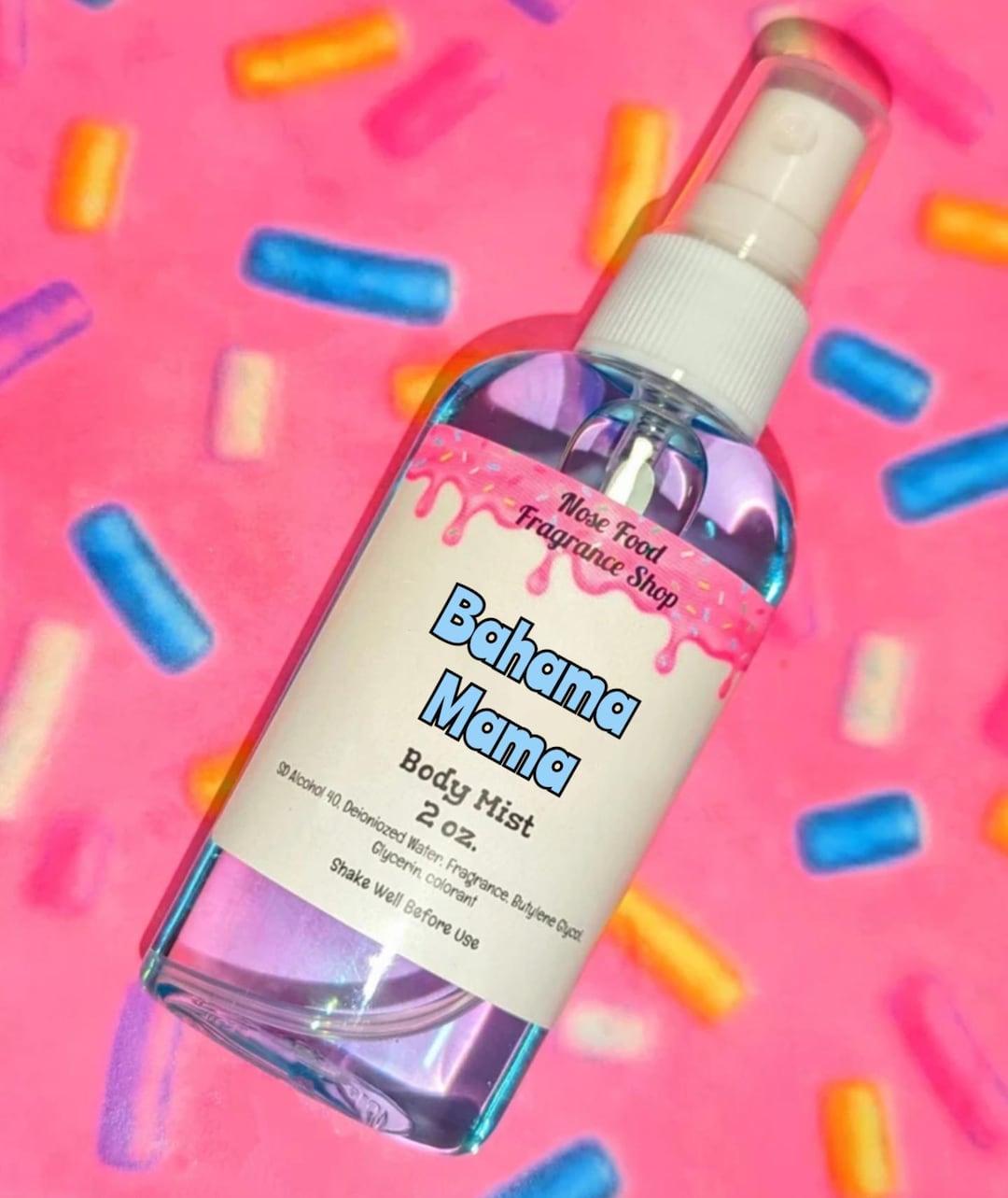 Bahama Mama Body Mist, Body Splash, Body Spray, Fragrance Mist, Perfume ...