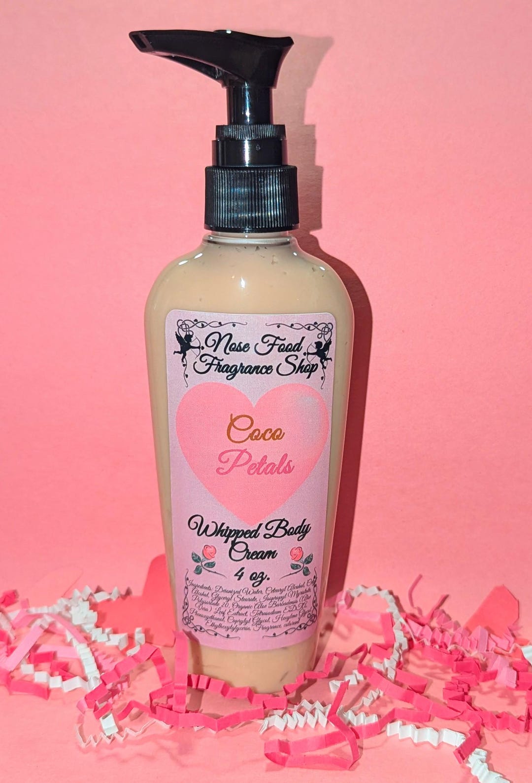 Coco Petals Whipped Body Cream, Moisturizer, Lotion,luxury Body Cream ...
