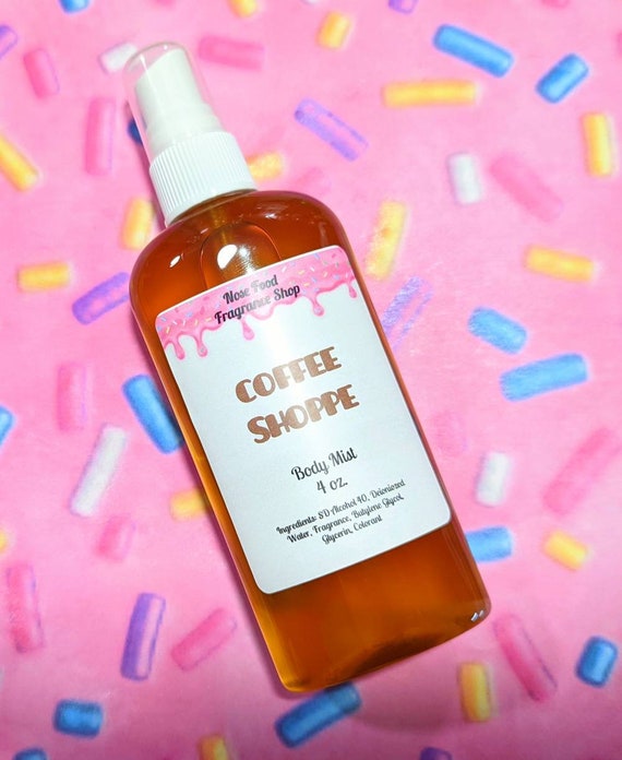 Coffee Shoppe Body Mist Perfume Body Spray Body Splash - Etsy