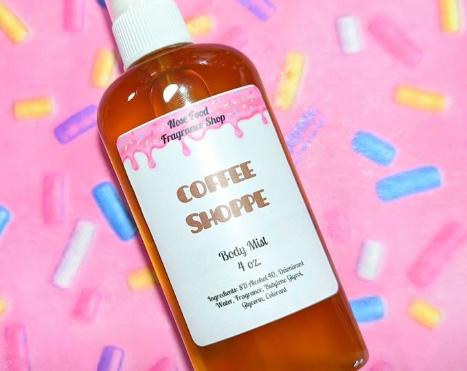 Coffee Shoppe Body Mist, Perfume, Body Spray, Body Splash, Coffee - Etsy