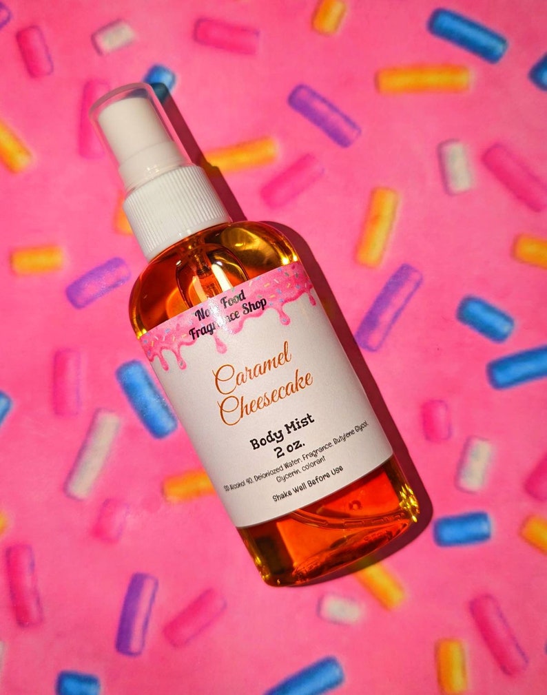 Caramel Cheesecake Body Mist, Body Splash, Body Spray, Fragrance Mist ...