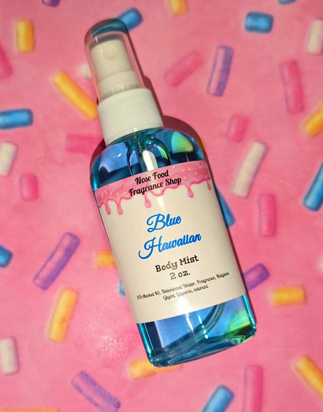 Blue Hawaiian Body Mist, Perfume, Body Spray Body Splash, Fragrance ...