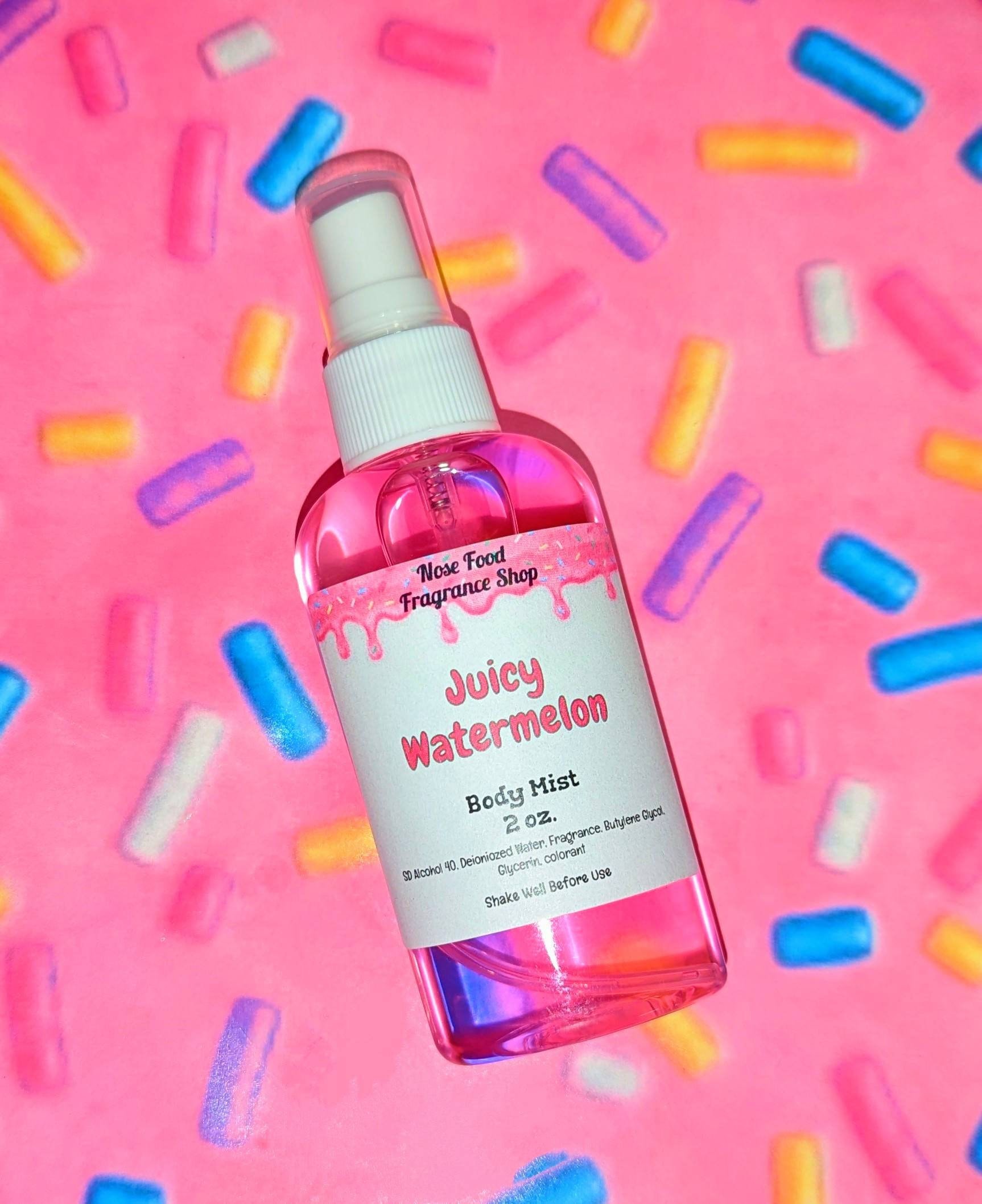Juicy Watermelon Body Mist, Body Splash, Body Spray, Fragrance Mist ...