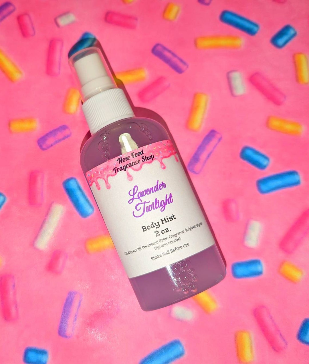Lavender Twilight Body Mist, Body Splash, Body Spray, Fragrance Mist ...