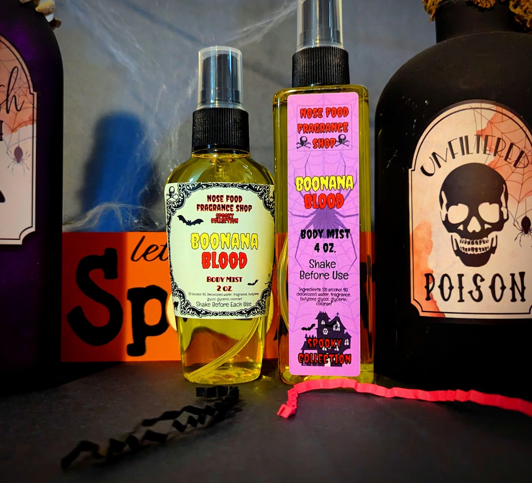 Boonana Blood Body Mist, Body Splash, Body Spray, Fragrance Mist ...
