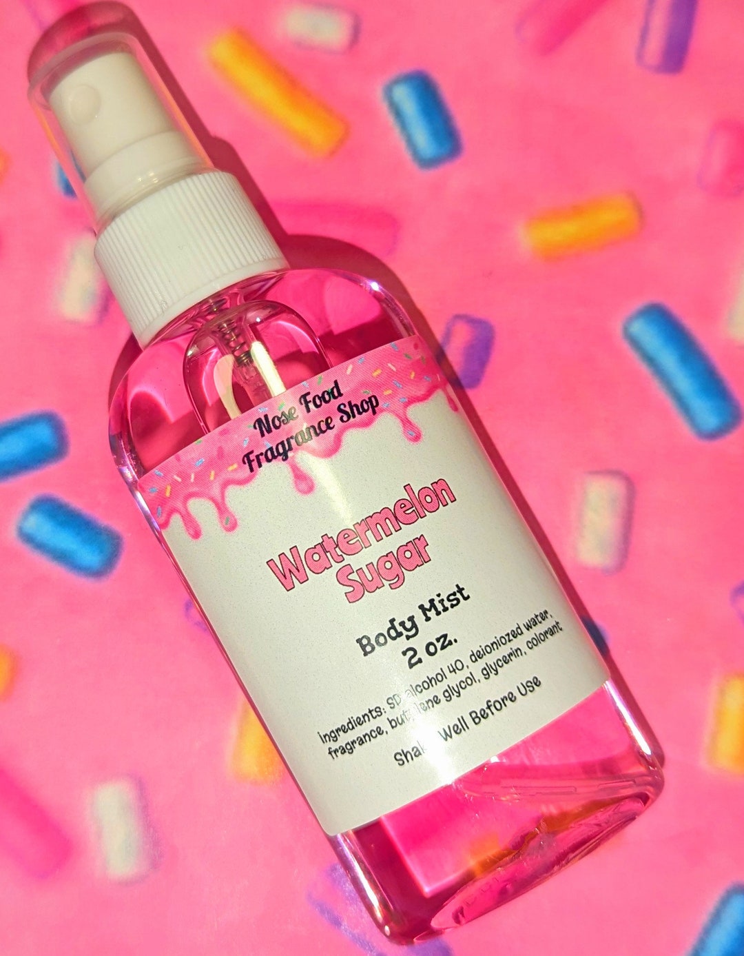 Watermelon Sugar Body Mist, Body Splash, Body Spray, Fragrance Mist ...