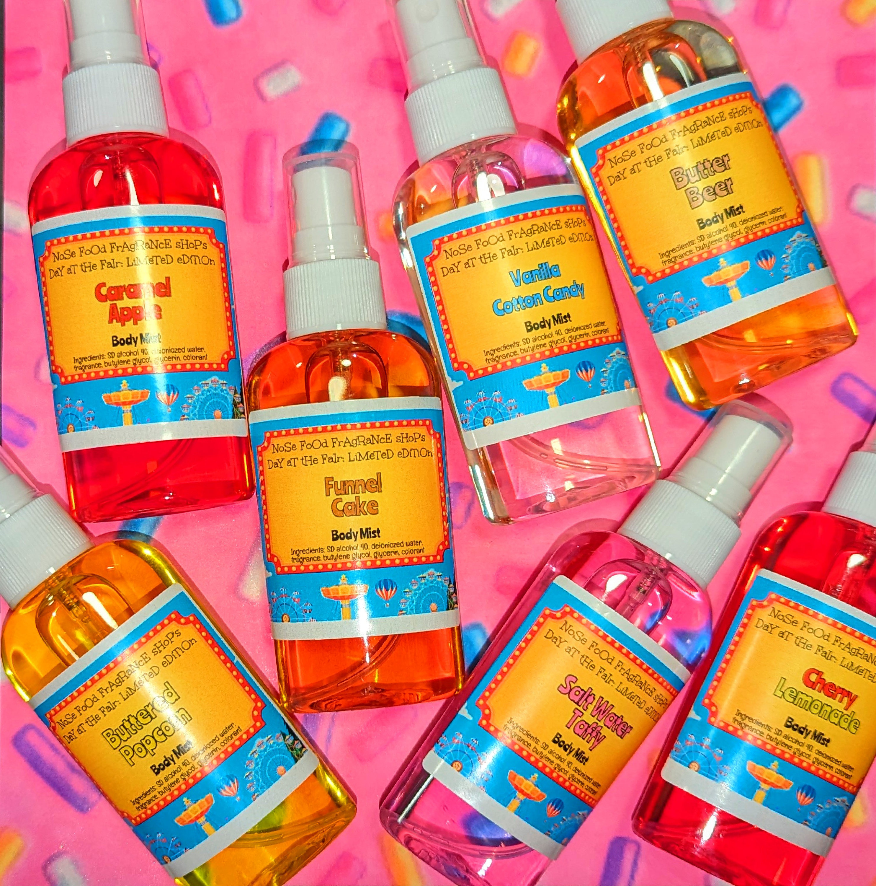 Day at the Fair Body Mists, Body Splash, Body Spray, Fragrance Mist ...