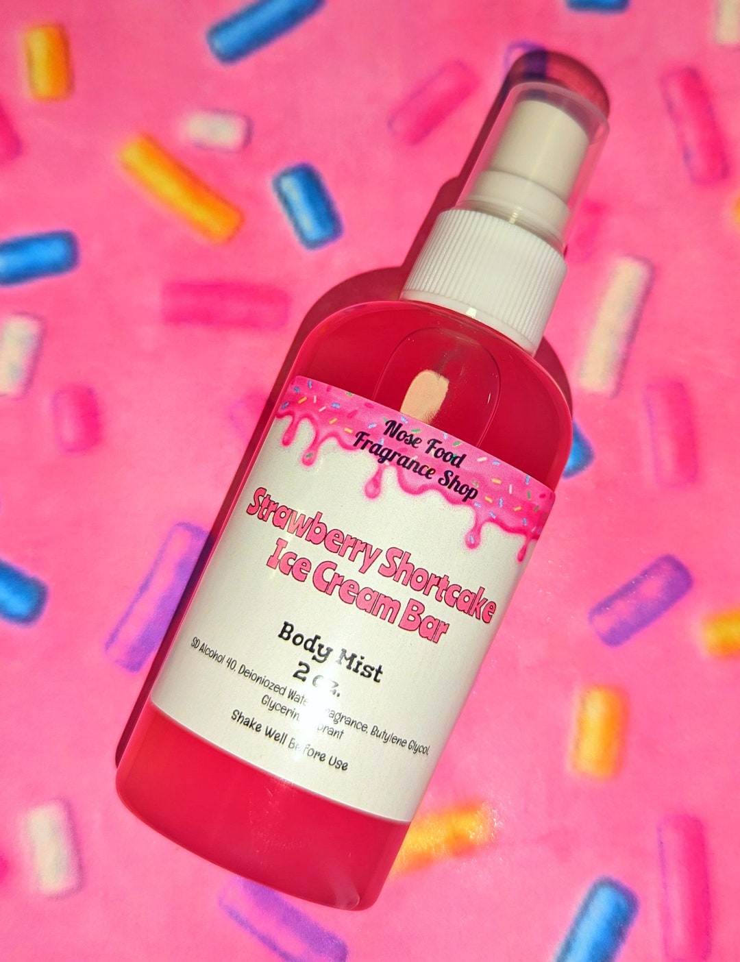 Strawberry Shortcake Ice Cream Bar Body Mist, Perfume, Body Spray, Body ...