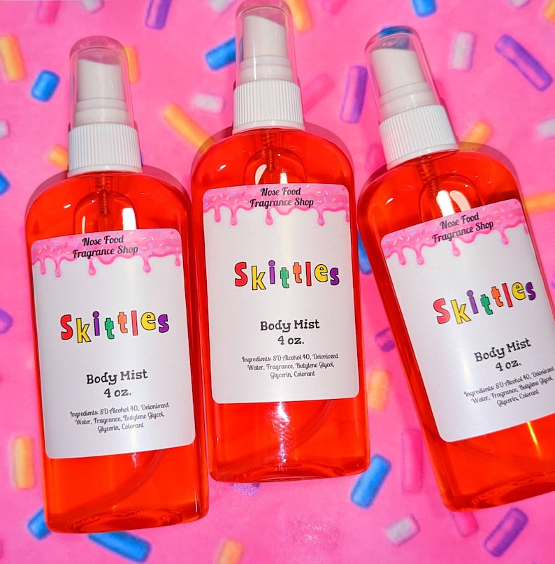 Skittles Body Mist, Body Splash, Fragrance Mist, Body Spray, Skittles ...