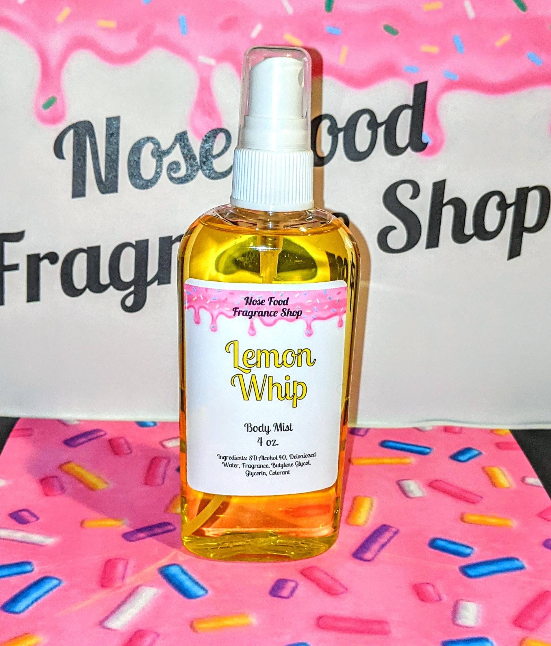 Lemon Whip Body Mist, Perfume, Body Spray, Body Splash, Fragrance Mist ...