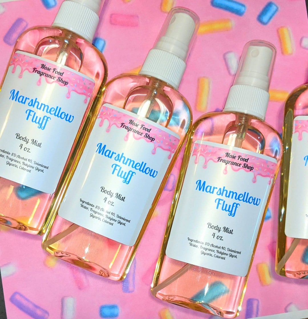 Marshmellow Fluff Body Mist, Marshmallow Body Spray, Perfume, Body ...