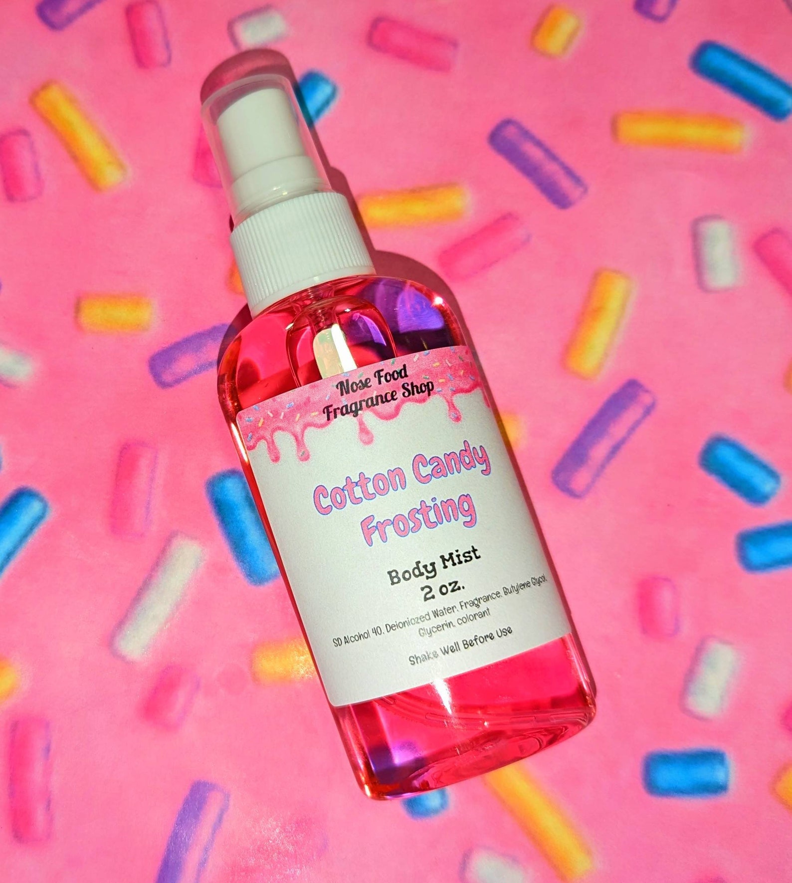 Cotton Candy Frosting Body Mist Perfume Body Spray Body - Etsy