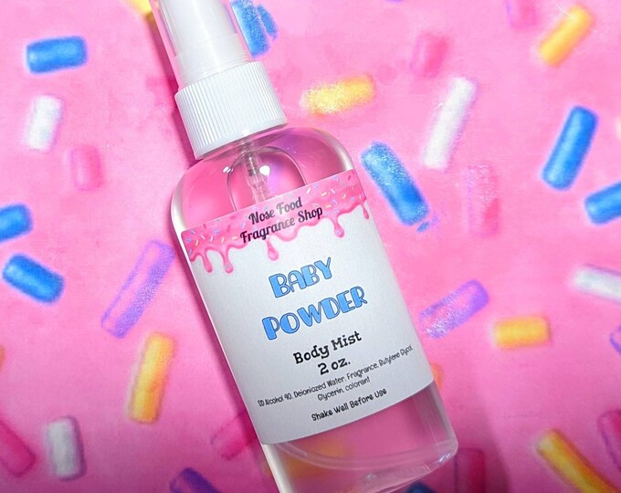 Baby Powder Body Mist, Body Splash, Body Spray, Fragrance Mist, Perfume ...