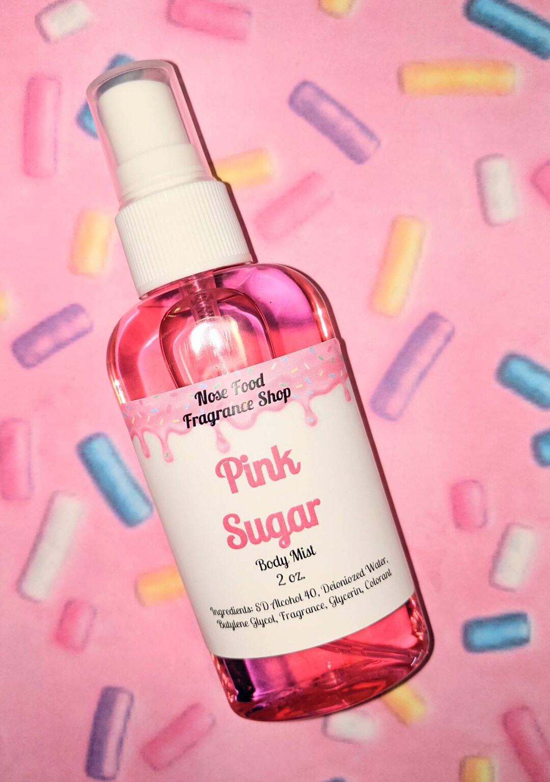 Pink Sugarz Body Mist Body Spray Perfume Body Splash Pink - Etsy