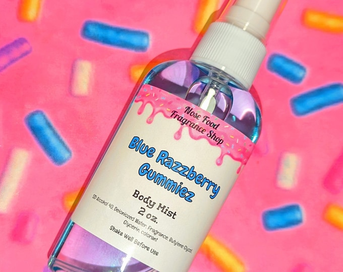 Blue Razzberry Gummiez Body Mist, Body Splash, Body Spray, Fragrance ...