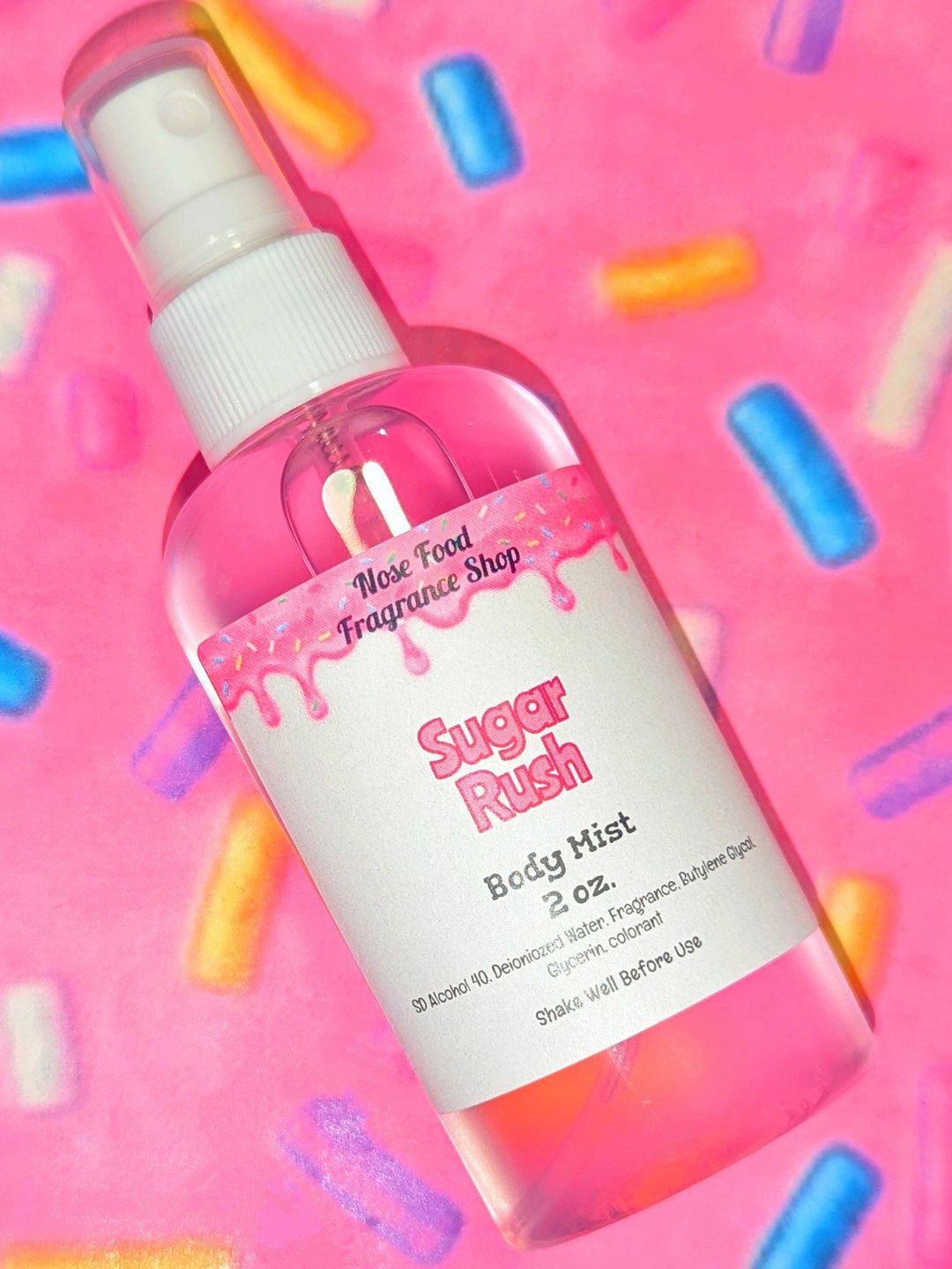 Sugar Rush Body Mist, Body Splash, Body Spray, Fragrance Mist, Perfume ...