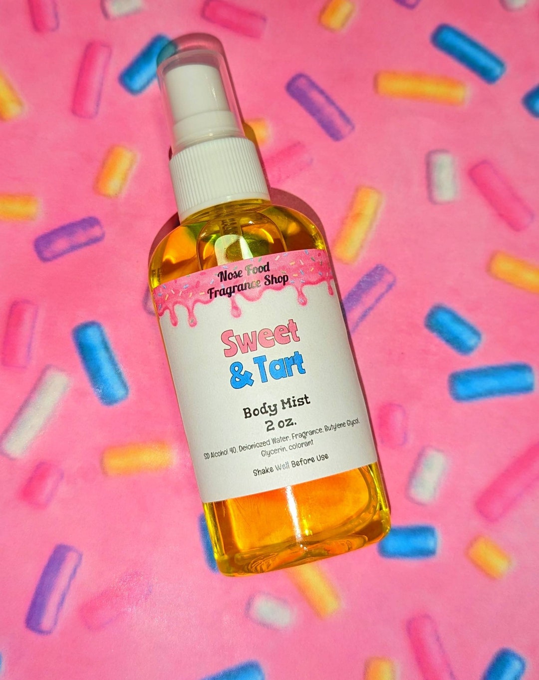 Sweet & Tart Body Mist, Body Splash, Body Spray, Fragrance Mist ...