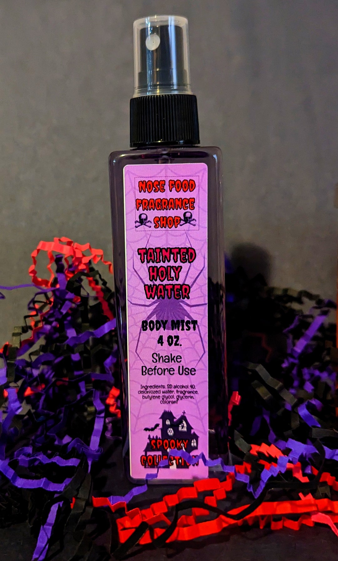 Tainted Holy Water Body Mist, Body Splash, Body Spray, Fragrance Mist ...