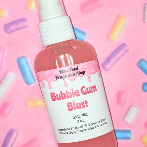 Bubble Gum Blast Body Mist Perfume Body Spray Body Splash - Etsy