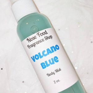 Volcano Blue Body Mist Perfume Body Spray Body Splash - Etsy