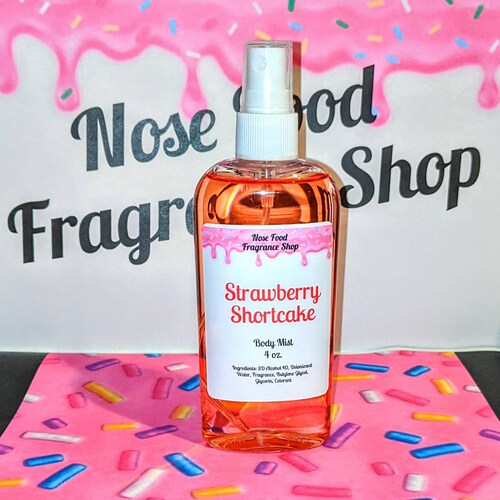 Strawberry Shortcake Body Mist Perfume Body Spray Body - Etsy
