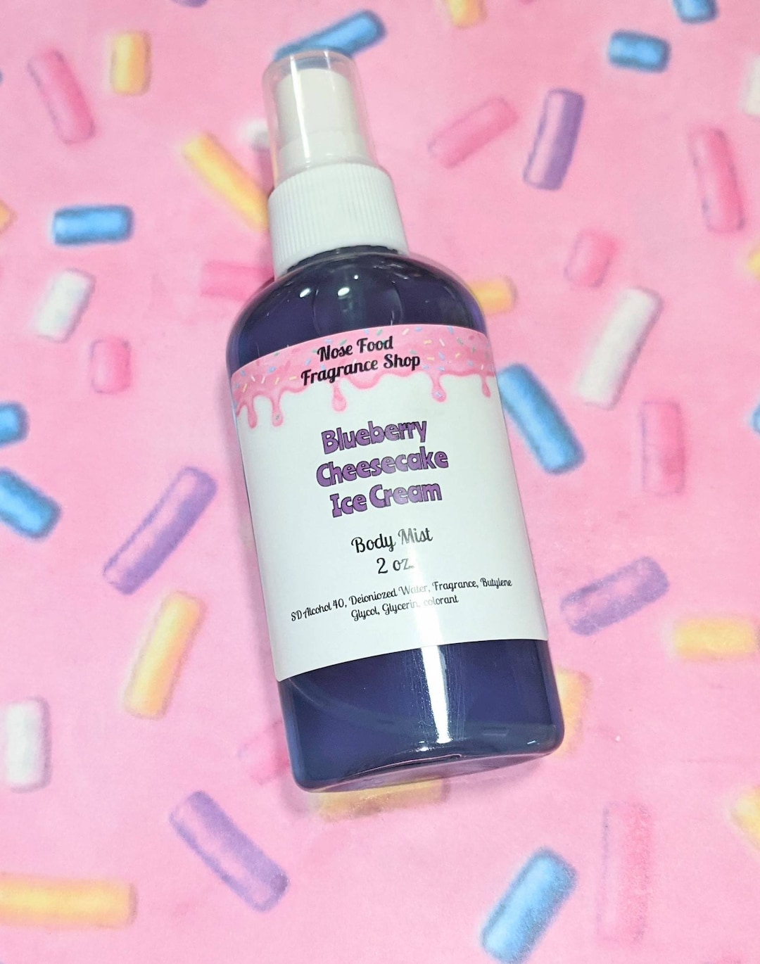 Blueberry Cheesecake Ice Cream Body Mist, Perfume, Body Spray, Body ...