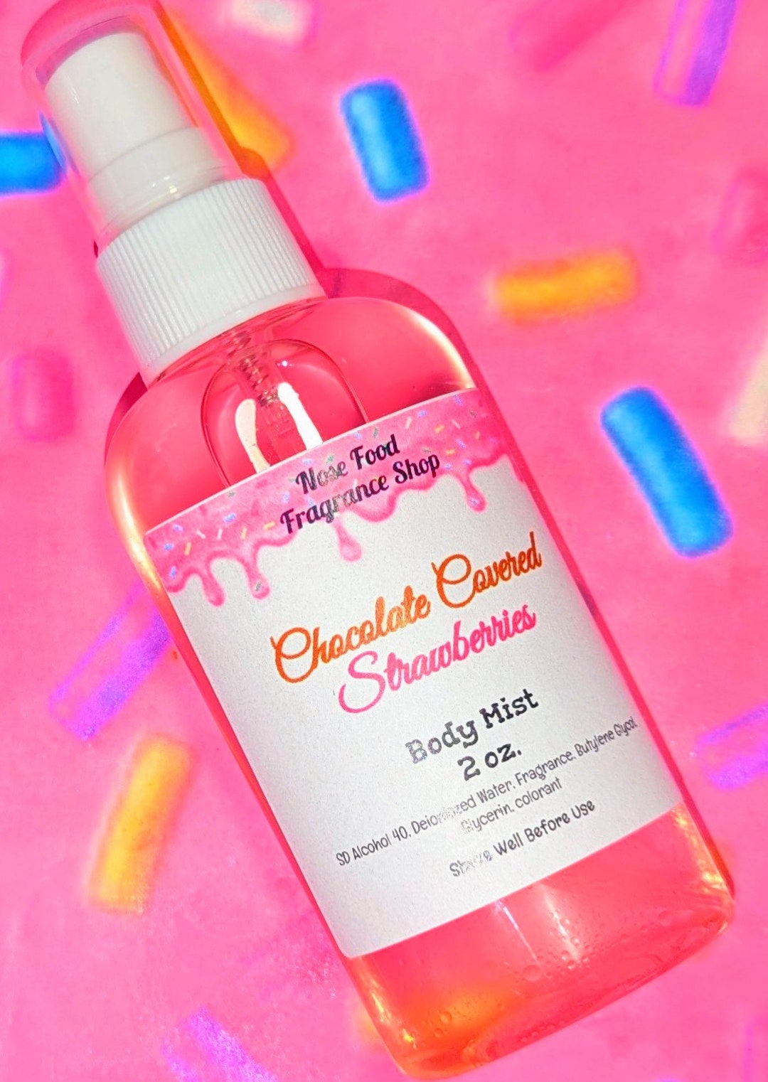 Chocolate Covered Strawberries Body Mist, Body Splash, Body Spray ...