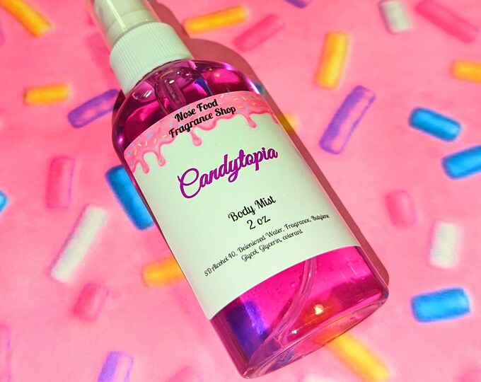 Candytopia Body Mist, Perfume, Body Spray, Body Splash, Fragrance Mist ...