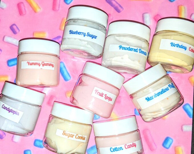 Sample Size Whipped Body Cream, One Ounce Sample Size, Sample, Fluffy ...